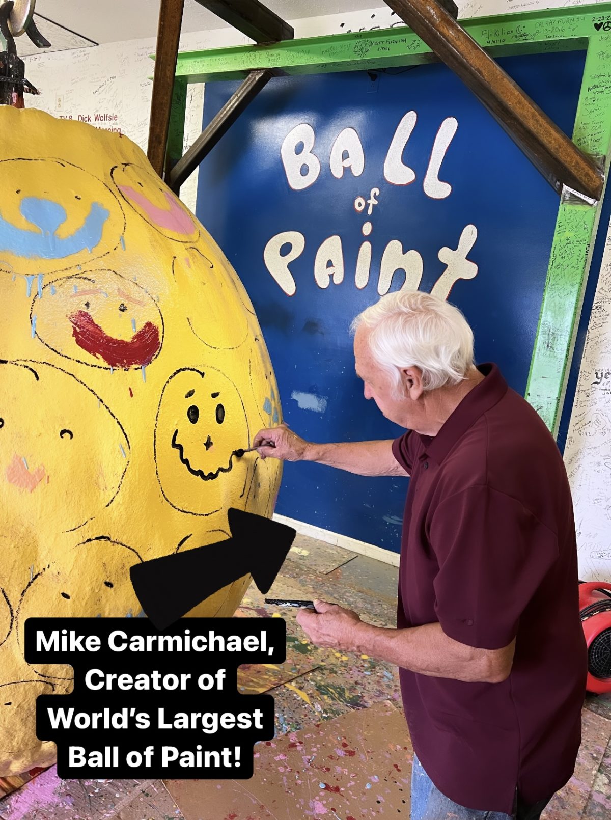 THE SMILE Becomes Part of Roadside Americana History on the “World’s ...
